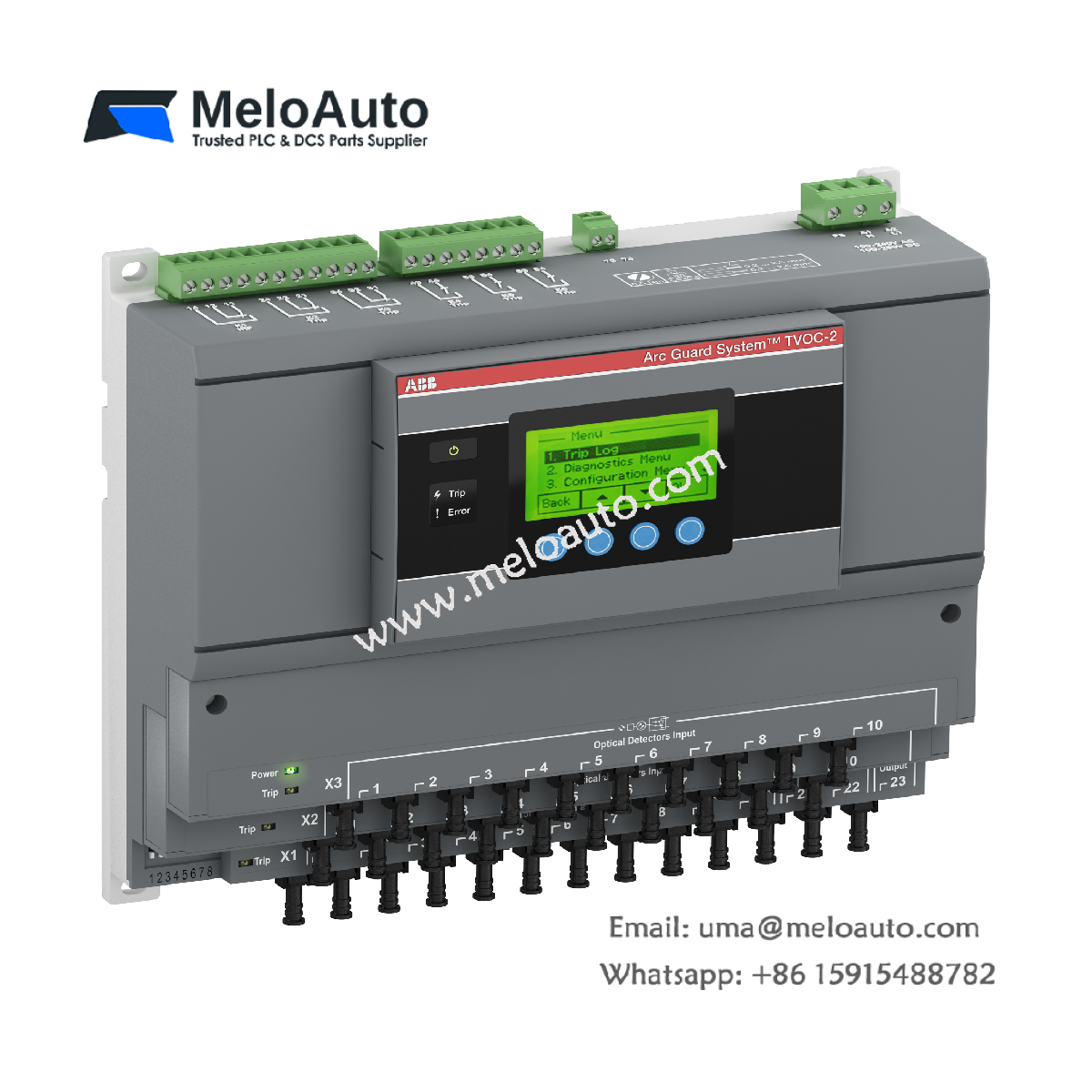 1SFA664001R1001 | ABB TVOC-2-240 Arc Monitor - In Stock