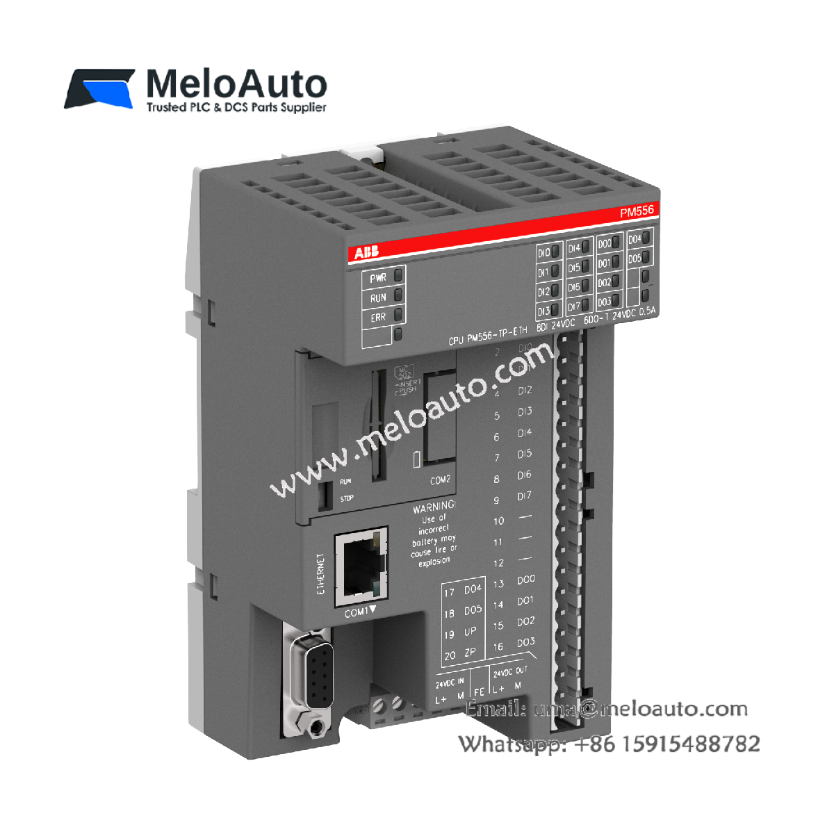 ABB PM556-TP-ETH | AC500 Programmable Logic Controller Module - In Stock
