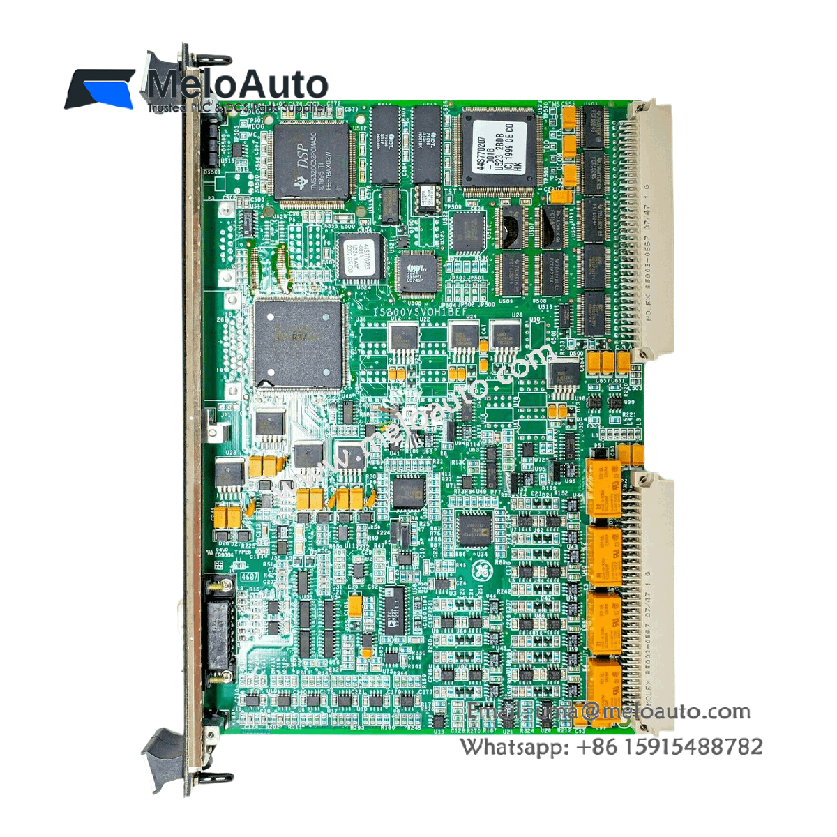 GE IS200VSVOH1BDC Servo Control Card for Mark VI Turbine Control - In Stock