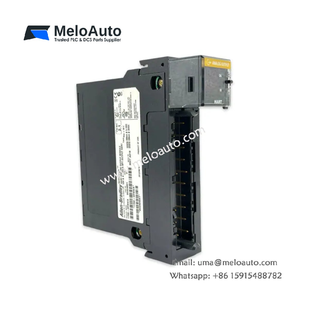 Allen-Bradley ControlLogix 1756-OF8H Analog Output Module with HART ...