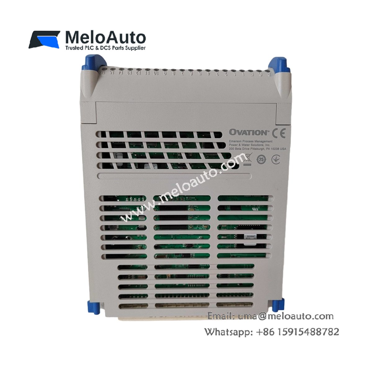Emerson Ovation 1C31233G02 Compact Sequence Module