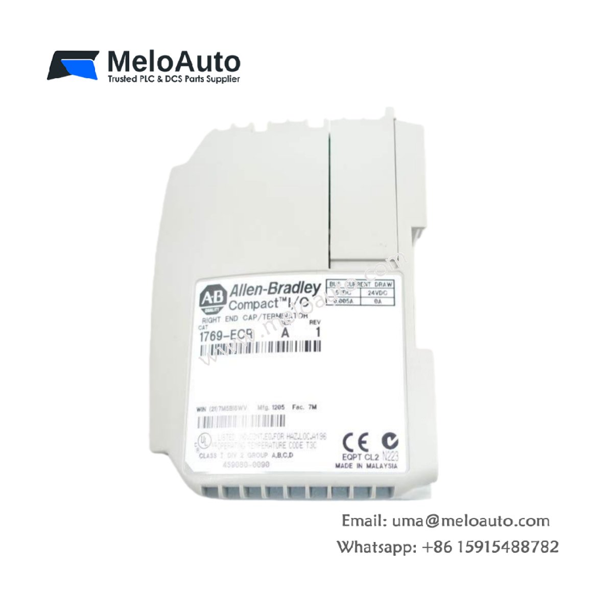Allen-Bradley 1769-ECR Right End Cap Module