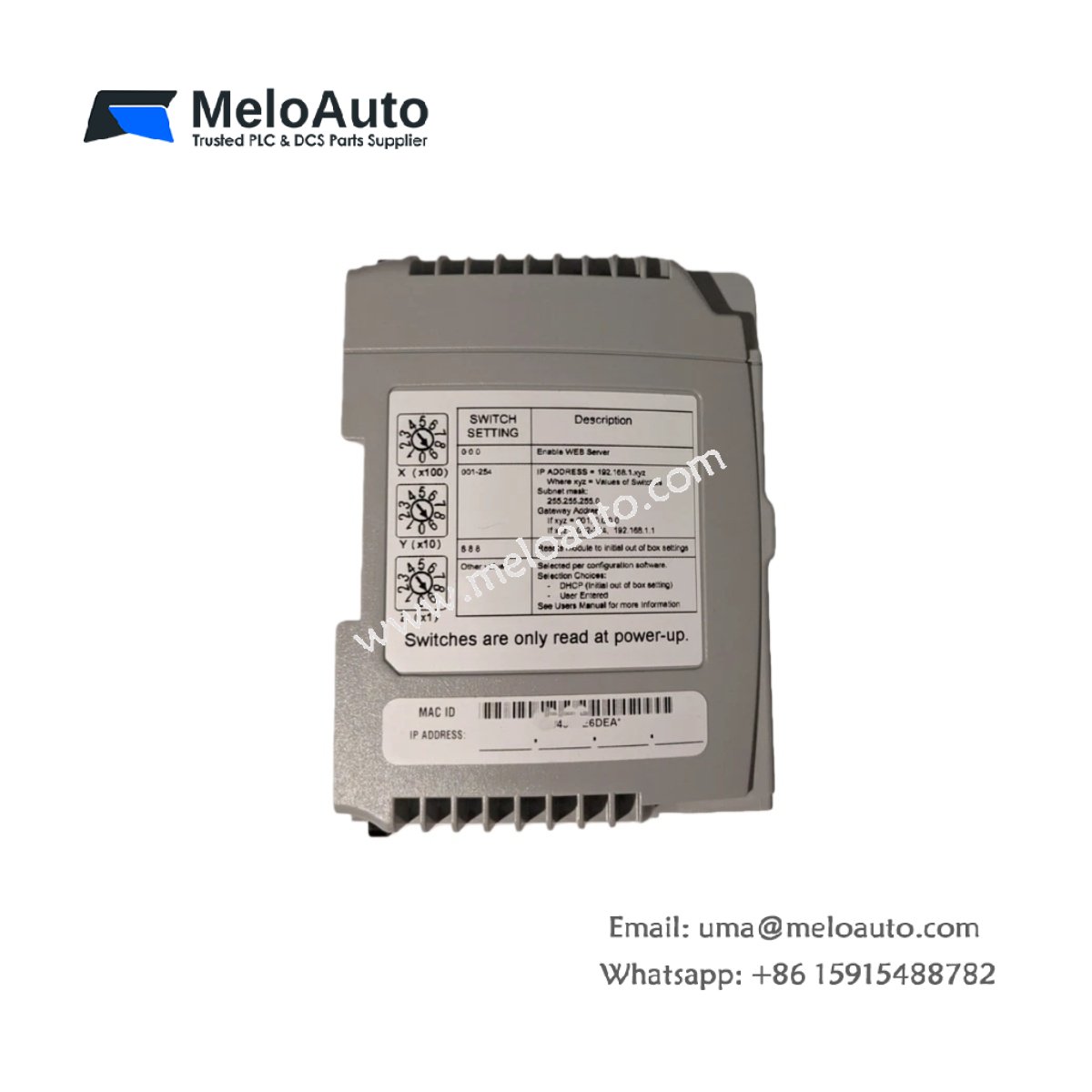 Allen-Bradley 1769-AENTR CompactLogix Ethernet IP Adapter