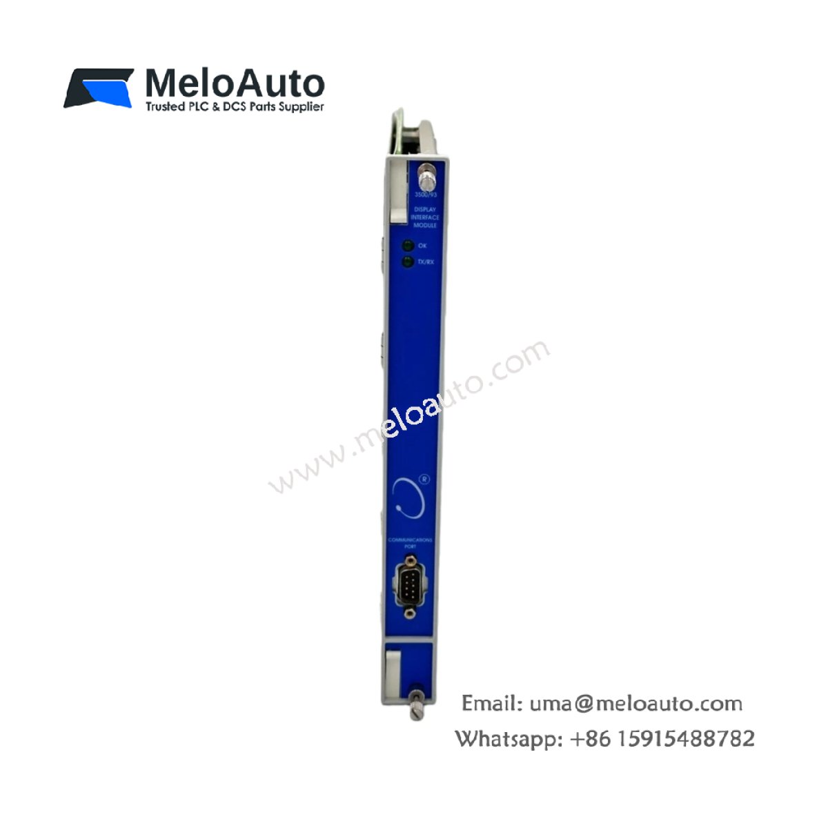 Bently Nevada 3500/93 Display Interface Module