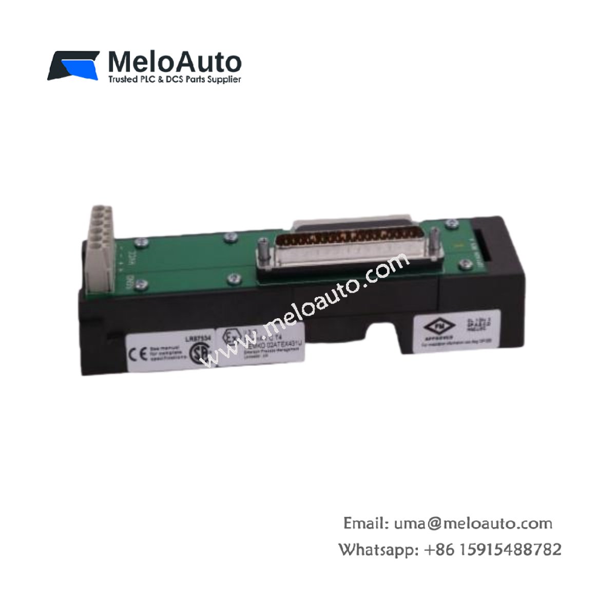 Emerson KJ4010X1-BF1 12P0831X062 Left Local Bus Extender