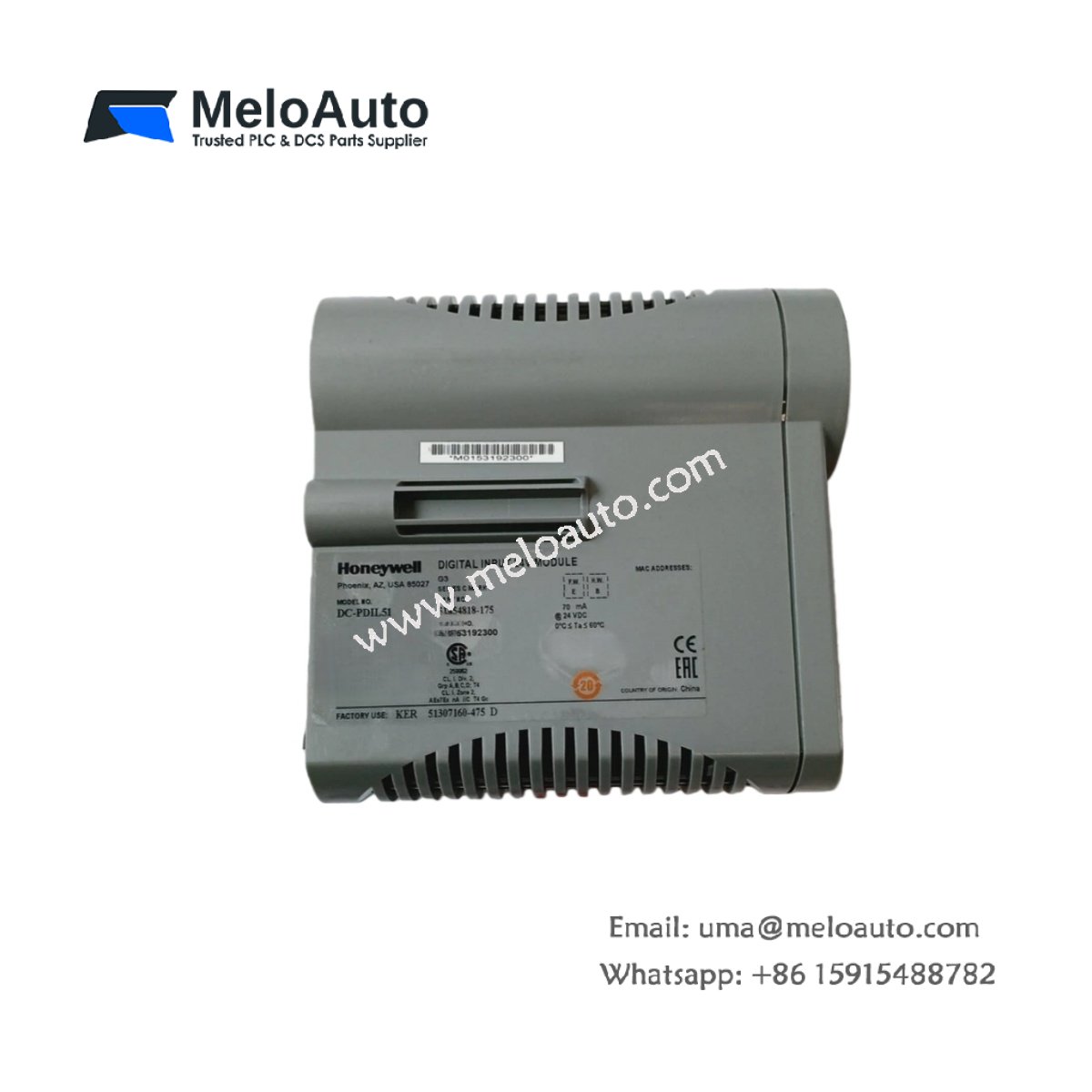 Honeywell DC-PDIL51 51454818-175 Digital Input Module