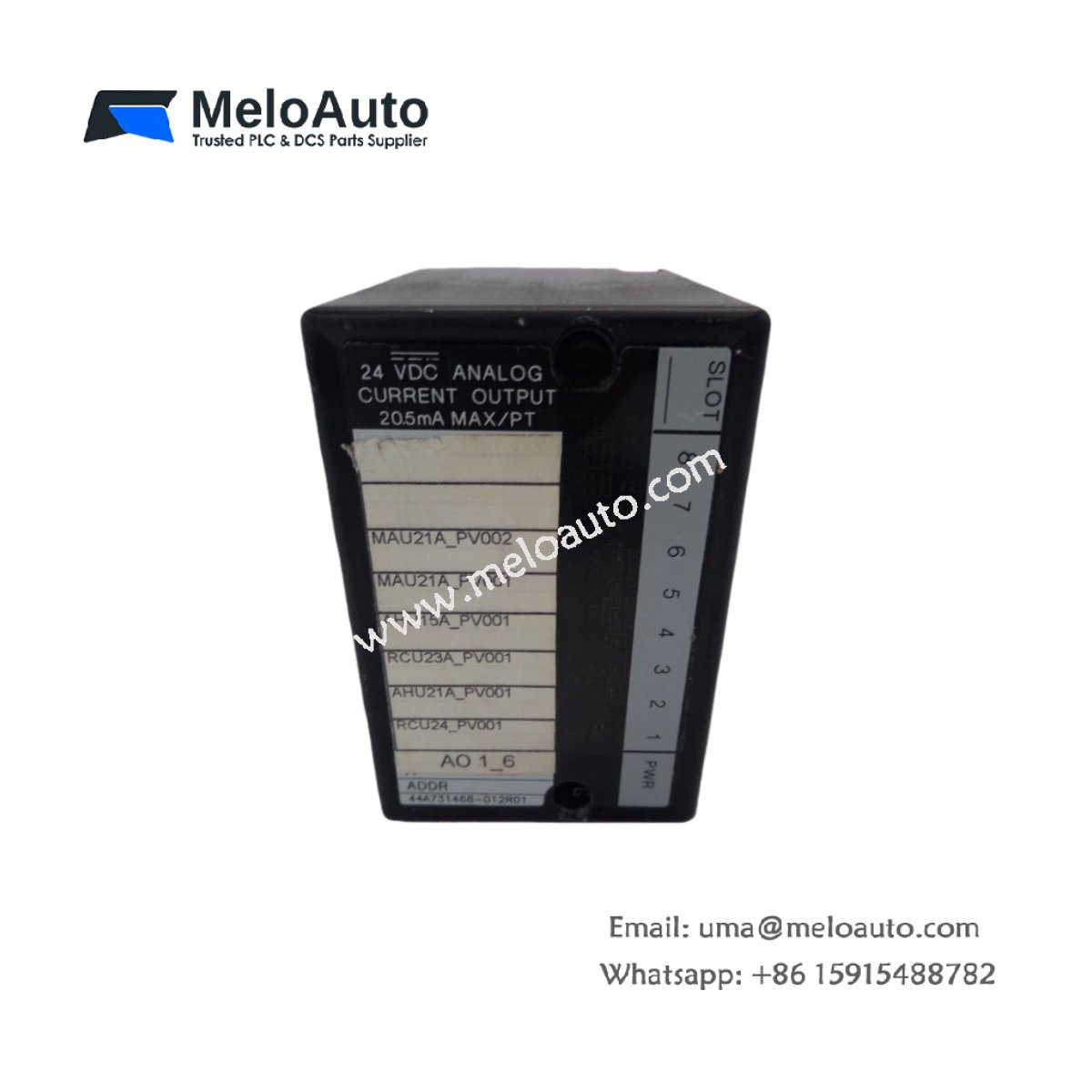 GE IC670ALG330 | 8-Point Analog Current-Source Output Module