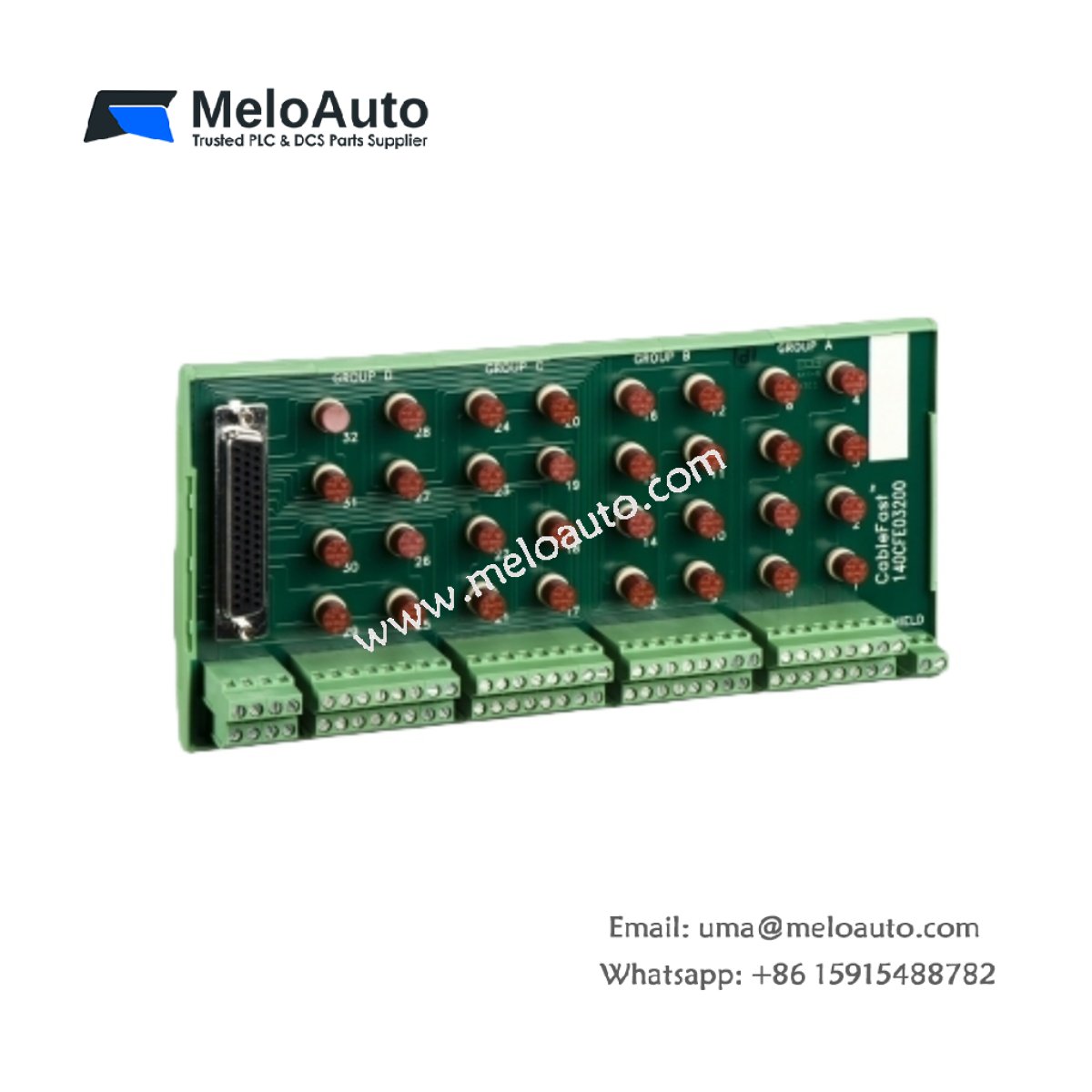 Schneider 140CFK00400 Analog Output Block