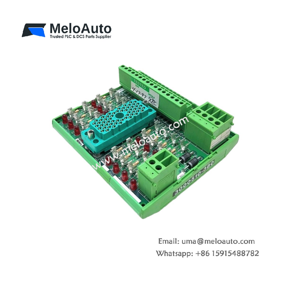 TRICONEX 7400165-380 16-Channel Al/Dl Terminal Panel Module