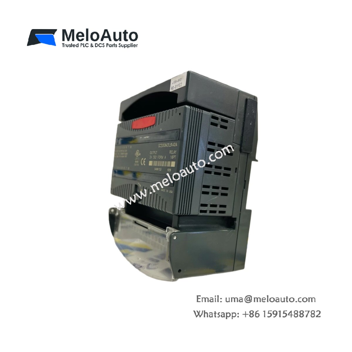 GE IC200MDL940 16-Point Relay Output Module