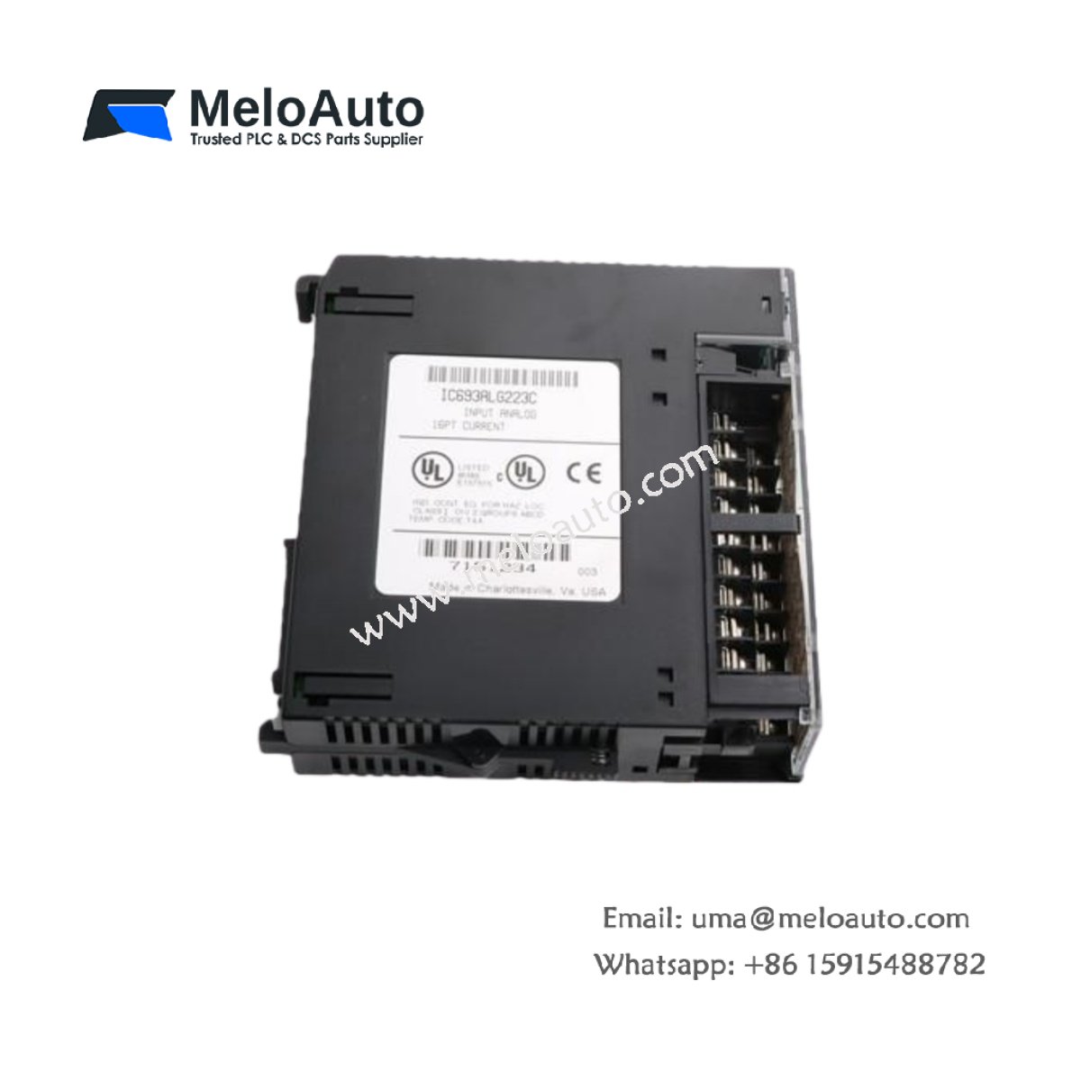 GE IC693ALG223 Analog Current Input Module - 16 Channel